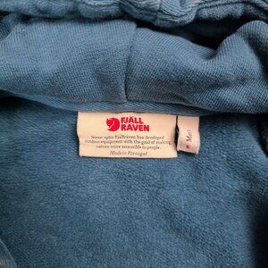 Fjallraven | Shirts | Fjallraven Mens Logo Hoodie Deep Sea Blue Medium ...